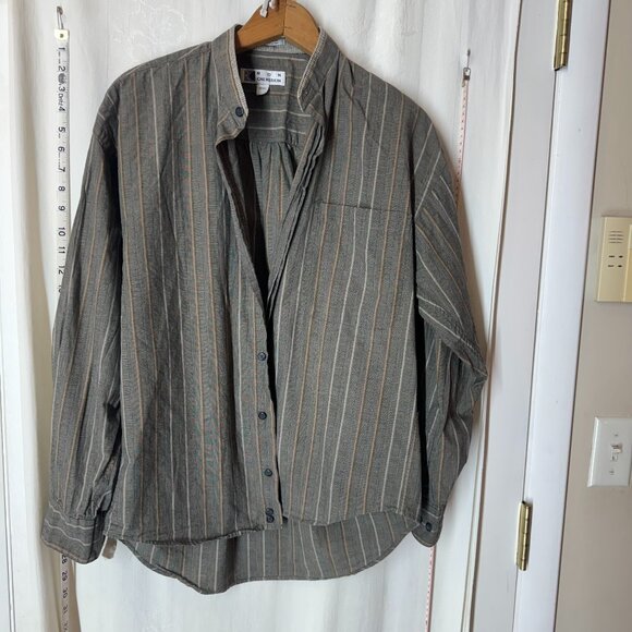 Ron Chereskin | Shirts | Vintage Ron Chereskin Collarless Mens Shirt ...
